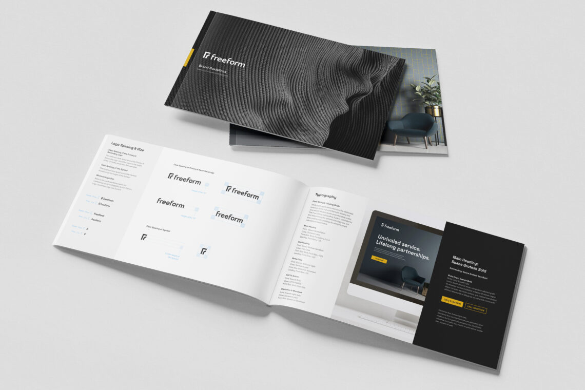 Freeform Business Interiors - FreeformSpaces.com Branding